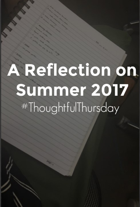 A Reflection on Summer 2017 – NURSE ANNA