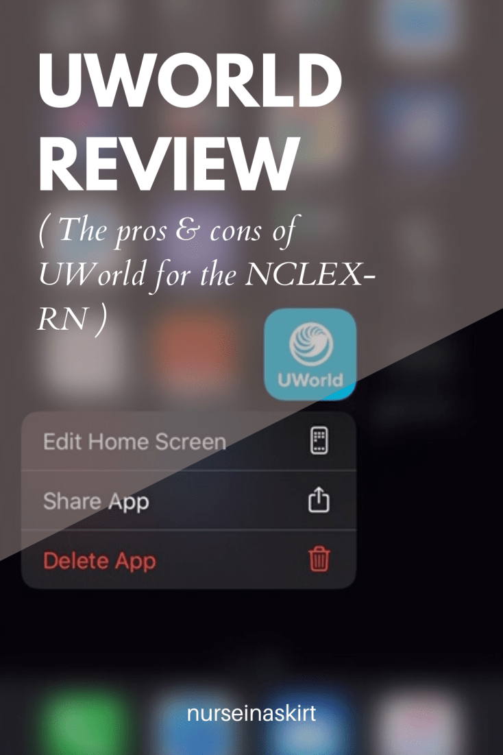 UWORLD REVIEW – NURSE ANNA